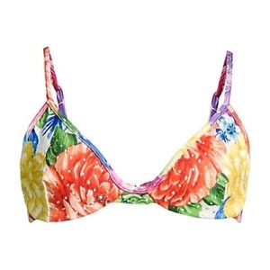 FARM Rio | Swim | Farm Rio Rainbow Floral Bikini Top And Bottom | Poshmark